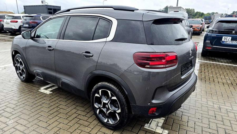 Pelēks Citroen C5 Aircross 2023 Tauragė, ar dzinēja tilpumu 1.20 L un nobraukumu 122 tūkst. km par 16093 €, foto 7 vietnē AUTOMOTO.COM.LV