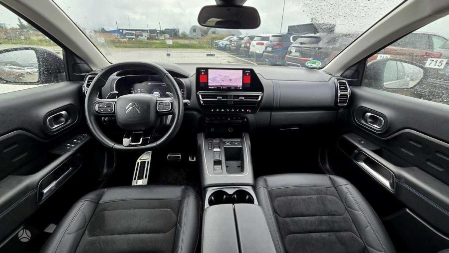 Pelēks Citroen C5 Aircross 2023 Tauragė, ar dzinēja tilpumu 1.20 L un nobraukumu 122 tūkst. km par 16093 €, foto 11 vietnē AUTOMOTO.COM.LV