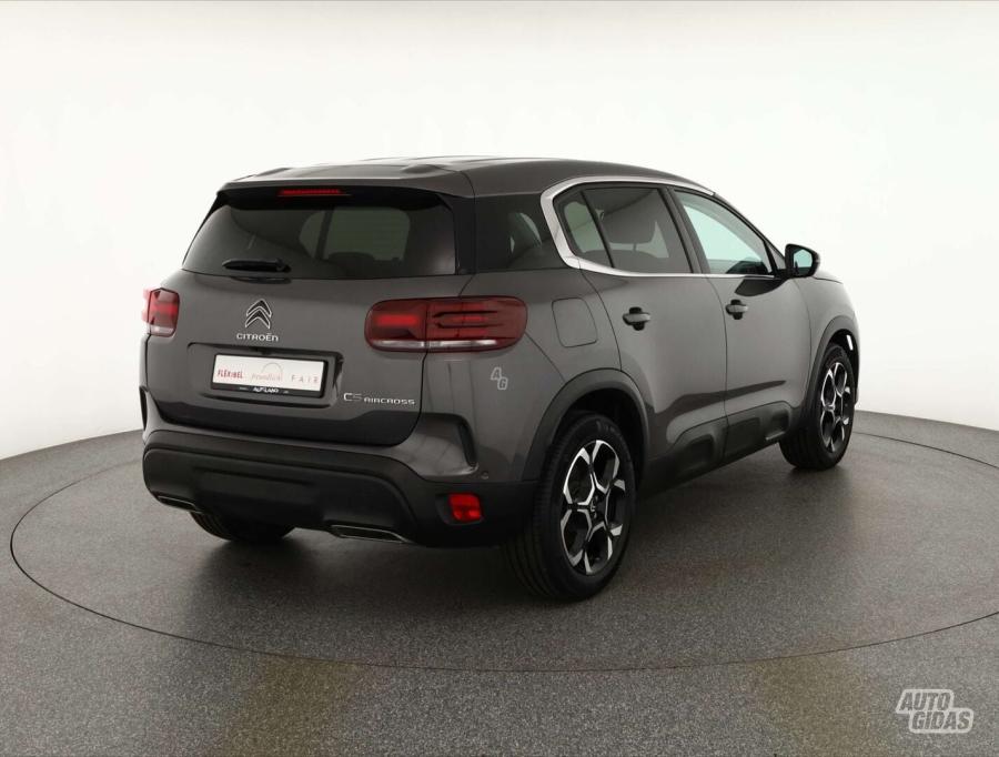Pelēks Citroen C5 Aircross 2024 Kauņa, ar dzinēja tilpumu 1.20 L un nobraukumu 23 tūkst. km par 23209 €, foto 5 vietnē AUTOMOTO.COM.LV
