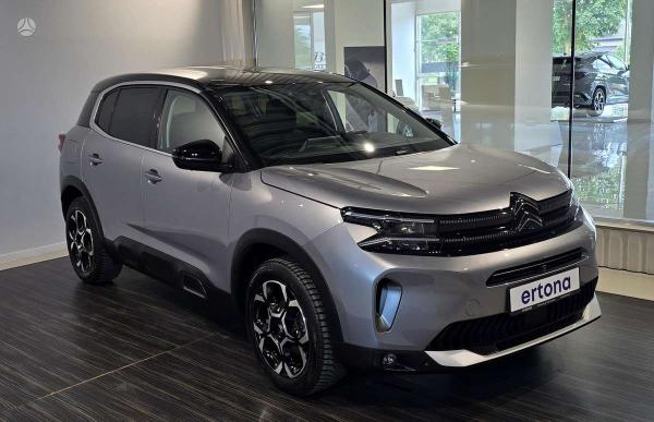 Pelēks Citroen C5 Aircross 2024 Šauļi, ar dzinēja tilpumu 1.20 L un nobraukumu 32 tūkst. km par 20900 €, foto 1 vietnē AUTOMOTO.COM.LV