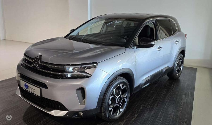 Pelēks Citroen C5 Aircross 2024 Šauļi, ar dzinēja tilpumu 1.20 L un nobraukumu 32 tūkst. km par 20900 €, foto 3 vietnē AUTOMOTO.COM.LV