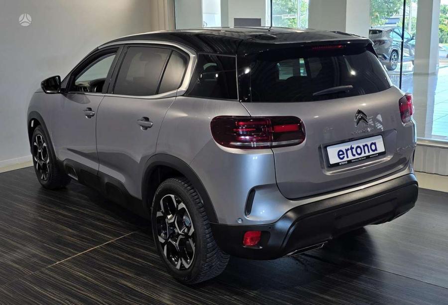 Pelēks Citroen C5 Aircross 2024 Šauļi, ar dzinēja tilpumu 1.20 L un nobraukumu 32 tūkst. km par 20900 €, foto 4 vietnē AUTOMOTO.COM.LV