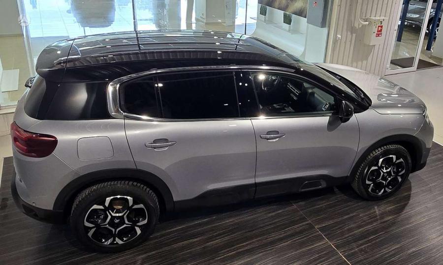 Pelēks Citroen C5 Aircross 2024 Šauļi, ar dzinēja tilpumu 1.20 L un nobraukumu 32 tūkst. km par 20900 €, foto 8 vietnē AUTOMOTO.COM.LV
