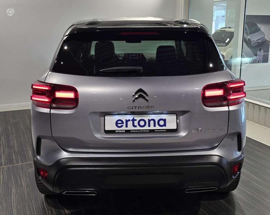 Pelēks Citroen C5 Aircross 2024 Šauļi, ar dzinēja tilpumu 1.20 L un nobraukumu 32 tūkst. km par 20900 €, foto 10 vietnē AUTOMOTO.COM.LV