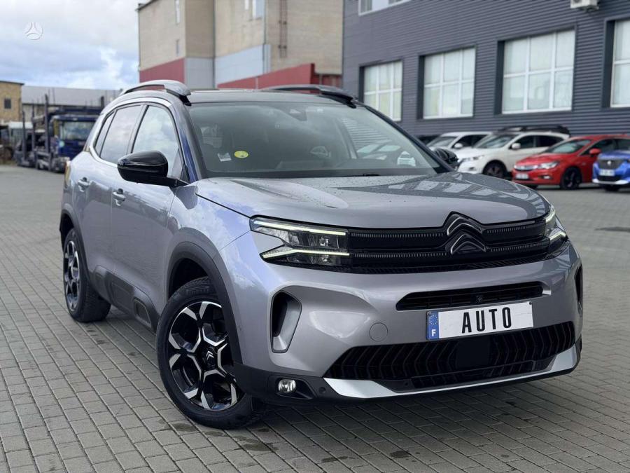 Серый Ситроен C5 Aircross 2024 в Таураге, объемом двигателя 1.50 л и пробегом 128 тыс. км за 15999 €, фото 1 на AUTOMOTO.COM.LV