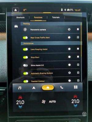Серый Ситроен C5 Aircross 2025 в Каунас, объемом двигателя 1.20 л и пробегом 3 тыс. км за 35500 €, фото 21 на AUTOMOTO.COM.LV