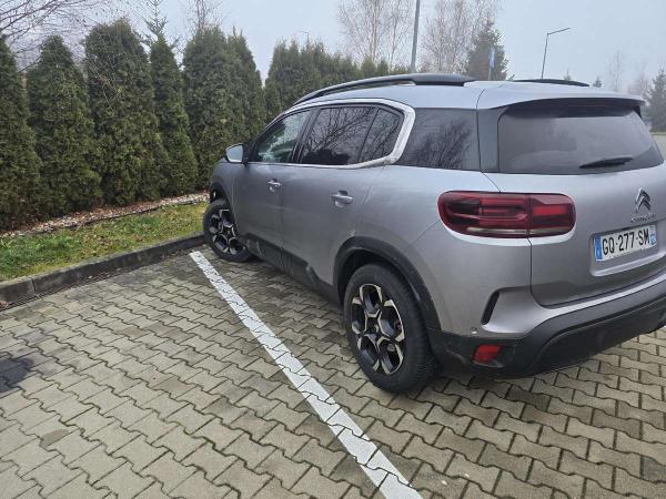 Grey Citroen C5 Aircross 2023 in Taurage, with an engine capacity of 1.50 L and mileage of 211 thousand km for 13990 €, photo 9 on AUTOMOTO.COM.LV