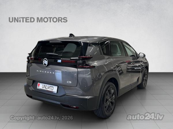 Серый Ситроен C5 Aircross 2025 в Таллин, объемом двигателя 1.20 л и пробегом 13 тыс. км за 27900 €, фото 6 на AUTOMOTO.COM.LV