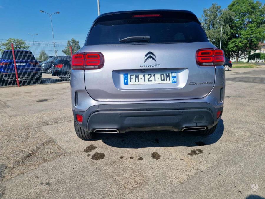 Grey Citroen C5 Aircross 2019 in Taurage, with an engine capacity of 1.50 L and mileage of 200 thousand km for 10500 €, photo 4 on AUTOMOTO.COM.LV