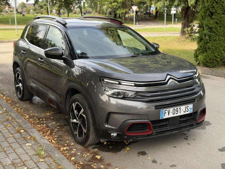 Grey Citroen C5 Aircross 2020 in Taurage, with an engine capacity of 1.50 L and mileage of 225 thousand km for 9900 €, photo 3 on AUTOMOTO.COM.LV