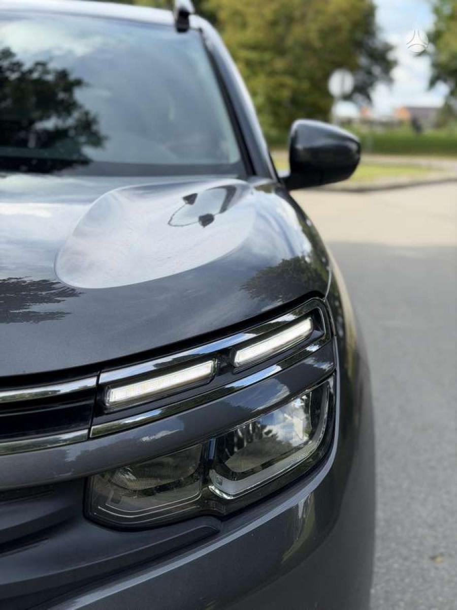 Grey Citroen C5 Aircross 2020 in Taurage, with an engine capacity of 1.50 L and mileage of 225 thousand km for 9900 €, photo 4 on AUTOMOTO.COM.LV