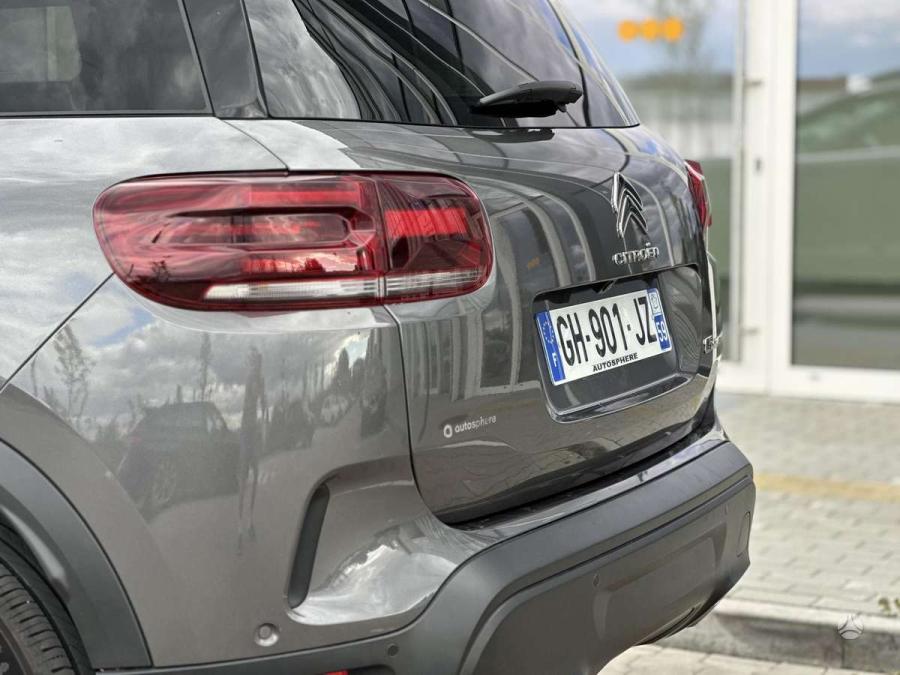 Pelēks Citroen C5 Aircross 2022 Viļņa, ar dzinēja tilpumu 1.20 L un nobraukumu 130 tūkst. km par 14641 €, foto 8 vietnē AUTOMOTO.COM.LV