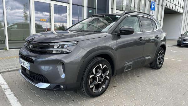 Серый Ситроен C5 Aircross 2022 в Вильнюс, объемом двигателя 1.20 л и пробегом 130 тыс. км за 14641 €, фото 8 на AUTOMOTO.COM.LV