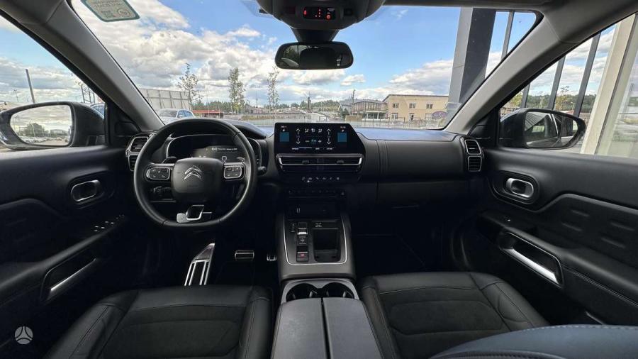 Pelēks Citroen C5 Aircross 2022 Viļņa, ar dzinēja tilpumu 1.20 L un nobraukumu 130 tūkst. km par 14641 €, foto 22 vietnē AUTOMOTO.COM.LV
