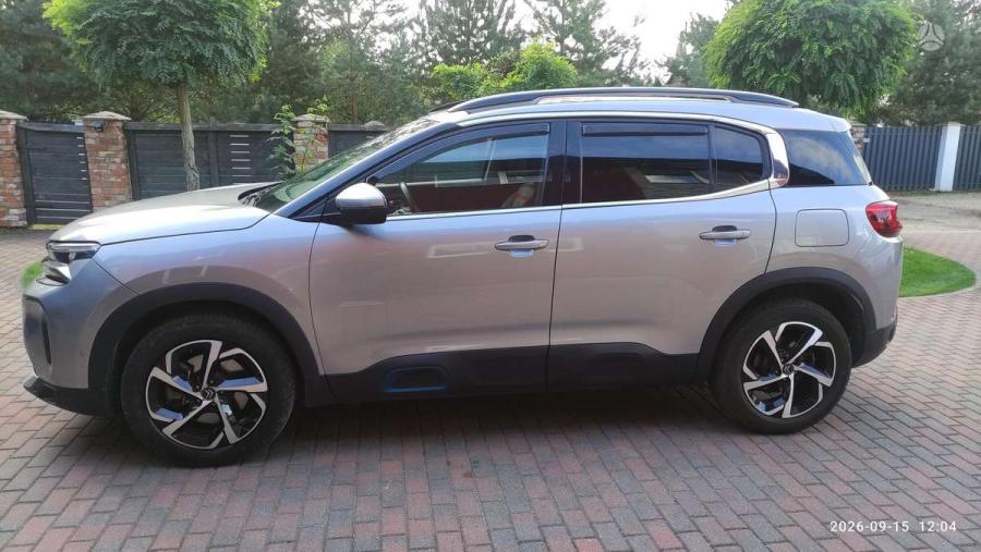 Pelēks Citroen C5 Aircross 2022 Pasvalys, ar dzinēja tilpumu 1.60 L un nobraukumu 13 tūkst. km par 15200 €, foto 4 vietnē AUTOMOTO.COM.LV