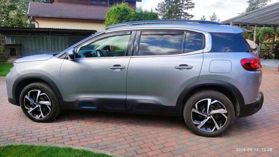 Pelēks Citroen C5 Aircross 2022 Pasvalys, ar dzinēja tilpumu 1.60 L un nobraukumu 13 tūkst. km par 15200 €, foto 6 vietnē AUTOMOTO.COM.LV