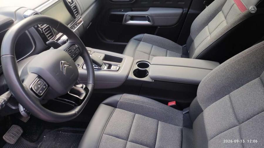 Pelēks Citroen C5 Aircross 2022 Pasvalys, ar dzinēja tilpumu 1.60 L un nobraukumu 13 tūkst. km par 15200 €, foto 11 vietnē AUTOMOTO.COM.LV