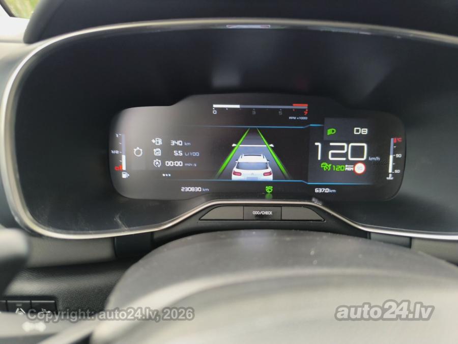 Серый Ситроен C5 Aircross 2020 в Таллин, объемом двигателя 1.50 л и пробегом 229 тыс. км за 11990 €, фото 18 на AUTOMOTO.COM.LV