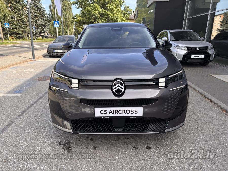 Grey Citroen C5 Aircross 2026 in Tartu, with an engine capacity of 1.20 L and mileage of 0 thousand km for 35360 €, photo 3 on AUTOMOTO.COM.LV