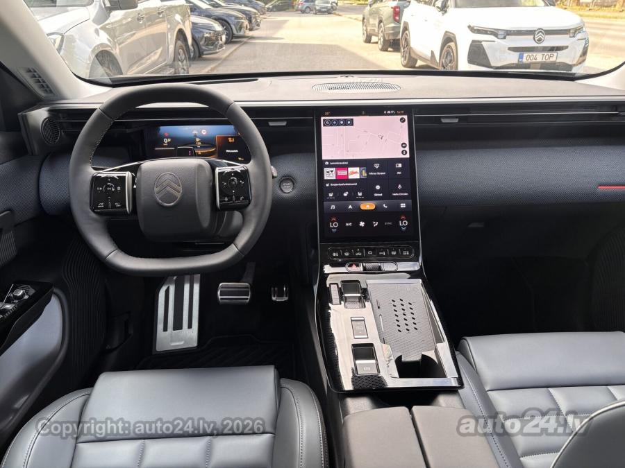 Grey Citroen C5 Aircross 2026 in Tartu, with an engine capacity of 1.20 L and mileage of 0 thousand km for 35360 €, photo 11 on AUTOMOTO.COM.LV