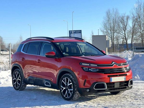 Red Citroen C5 Aircross 2019 in Taurage, with an engine capacity of 1.50 L and mileage of 233 thousand km for 10999 €, photo 5 on AUTOMOTO.COM.LV