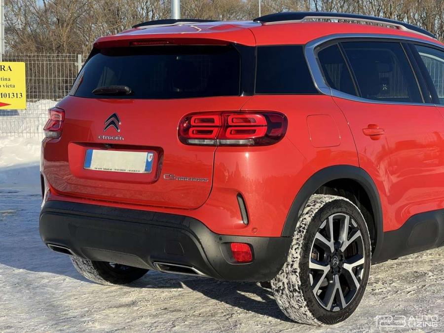 Красный Ситроен C5 Aircross 2019 в Таураге, объемом двигателя 1.50 л и пробегом 233 тыс. км за 10999 €, фото 7 на AUTOMOTO.COM.LV
