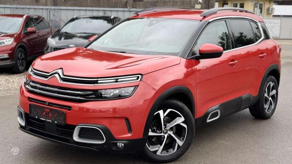 Sarkans Citroen C5 Aircross 2019 Telšiai, ar dzinēja tilpumu 1.50 L un nobraukumu 158 tūkst. km par 12900 €, foto 2 vietnē AUTOMOTO.COM.LV