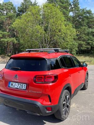Red Citroen C5 Aircross 2019 in Riga, with an engine capacity of 2.00 L and mileage of 128 thousand km for 14650 €, photo 5 on AUTOMOTO.COM.LV
