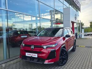 Sarkans Citroen C5 Aircross 2026 Viļņa, ar dzinēja tilpumu 1.60 L un nobraukumu 10 tūkst. km par 42900 €, foto  vietnē AUTOMOTO.COM.LV