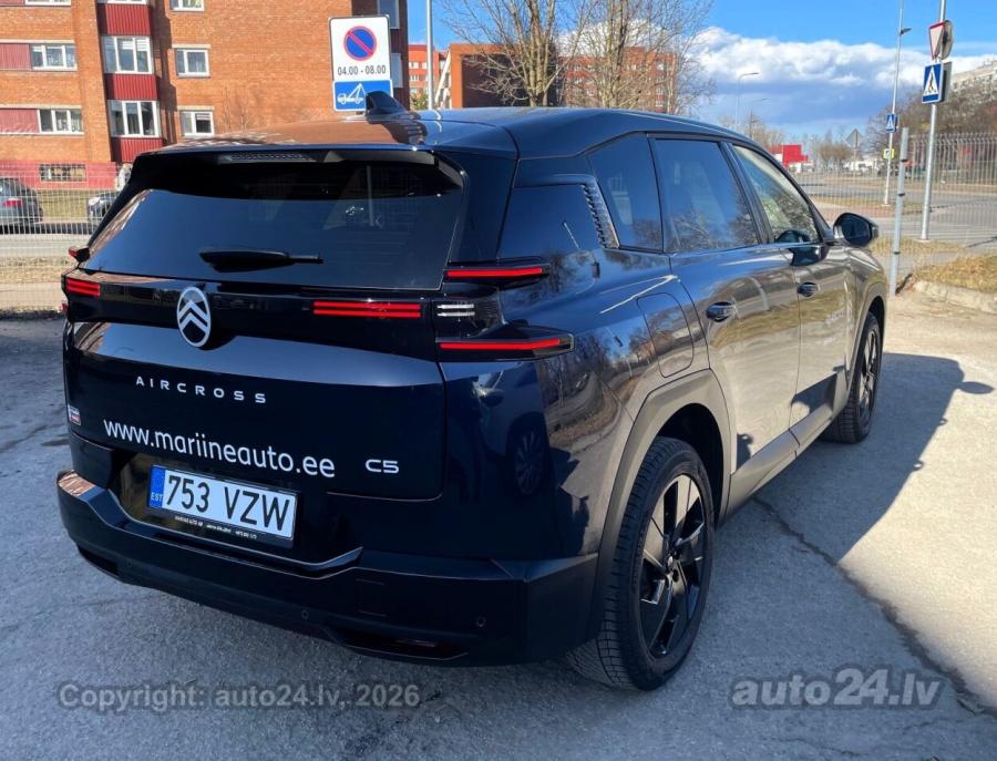 Citroen C5 Aircross 2025 Narva, ar dzinēja tilpumu 1.20 L un nobraukumu 5 tūkst. km par 30900 €, foto 3 vietnē AUTOMOTO.COM.LV