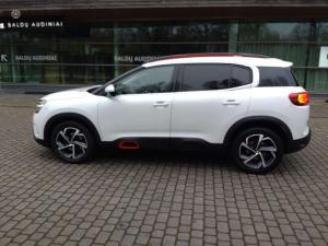 White Citroen C5 Aircross 2019 in Klaipeda, with an engine capacity of 1.50 L and mileage of 272 thousand km for 12700 €, photo 4 on AUTOMOTO.COM.LV