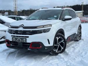 White Citroen C5 Aircross 2019 in Vilnius, with an engine capacity of 1.20 L and mileage of 115 thousand km for 11495 €, photo  on AUTOMOTO.COM.LV