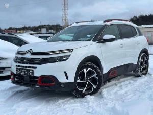 White Citroen C5 Aircross 2019 in Vilnius, with an engine capacity of 1.20 L and mileage of 115 thousand km for 11495 €, photo 2 on AUTOMOTO.COM.LV