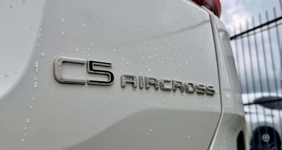 Balts Citroen C5 Aircross 2019 Panevēža, ar dzinēja tilpumu 1.50 L un nobraukumu 192 tūkst. km par 9900 €, foto 9 vietnē AUTOMOTO.COM.LV