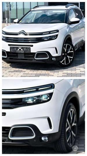 Balts Citroen C5 Aircross 2019 Šauļi, ar dzinēja tilpumu 1.50 L un nobraukumu 284 tūkst. km par 14350 €, foto  vietnē AUTOMOTO.COM.LV