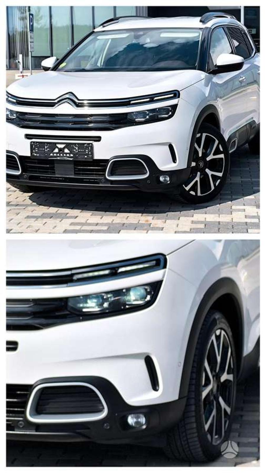 Balts Citroen C5 Aircross 2019 Šauļi, ar dzinēja tilpumu 1.50 L un nobraukumu 284 tūkst. km par 14350 €, foto 1 vietnē AUTOMOTO.COM.LV