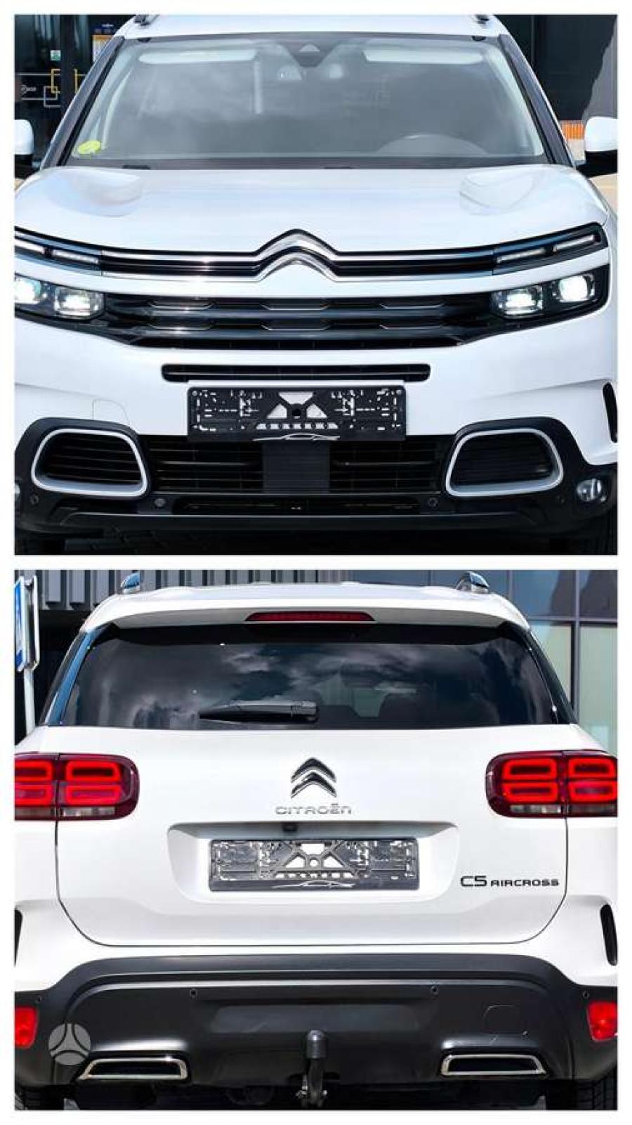 Balts Citroen C5 Aircross 2019 Šauļi, ar dzinēja tilpumu 1.50 L un nobraukumu 284 tūkst. km par 14350 €, foto 4 vietnē AUTOMOTO.COM.LV