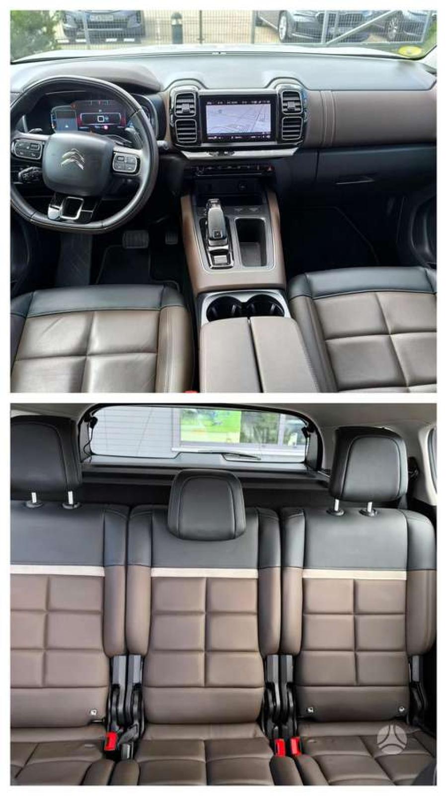 Balts Citroen C5 Aircross 2019 Šauļi, ar dzinēja tilpumu 1.50 L un nobraukumu 284 tūkst. km par 14350 €, foto 13 vietnē AUTOMOTO.COM.LV