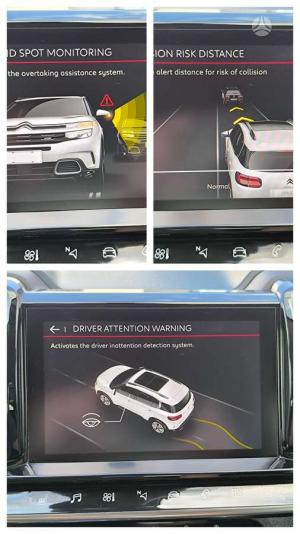 Balts Citroen C5 Aircross 2019 Šauļi, ar dzinēja tilpumu 1.50 L un nobraukumu 284 tūkst. km par 14350 €, foto 15 vietnē AUTOMOTO.COM.LV