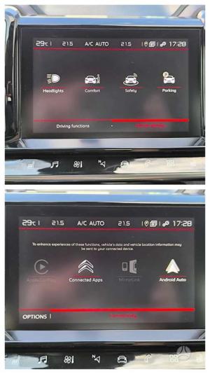 Balts Citroen C5 Aircross 2019 Šauļi, ar dzinēja tilpumu 1.50 L un nobraukumu 284 tūkst. km par 14350 €, foto 17 vietnē AUTOMOTO.COM.LV