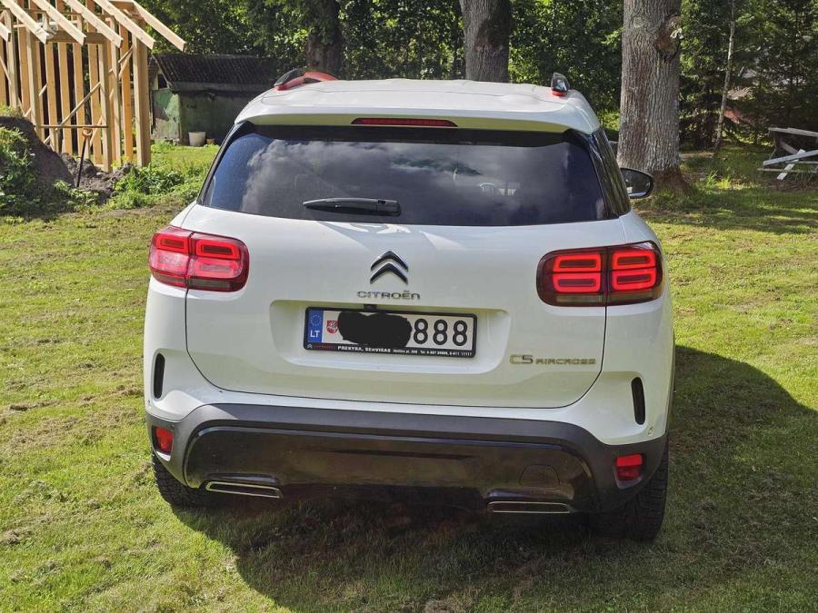Balts Citroen C5 Aircross 2019 Kauņa, ar dzinēja tilpumu 1.50 L un nobraukumu 249 tūkst. km par 12300 €, foto 7 vietnē AUTOMOTO.COM.LV