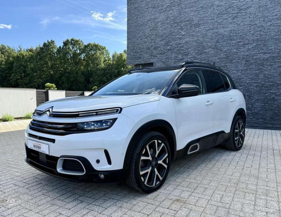 Balts Citroen C5 Aircross 2019 Tauragė, ar dzinēja tilpumu 1.46 L un nobraukumu 185 tūkst. km par 12700 €, foto 1 vietnē AUTOMOTO.COM.LV
