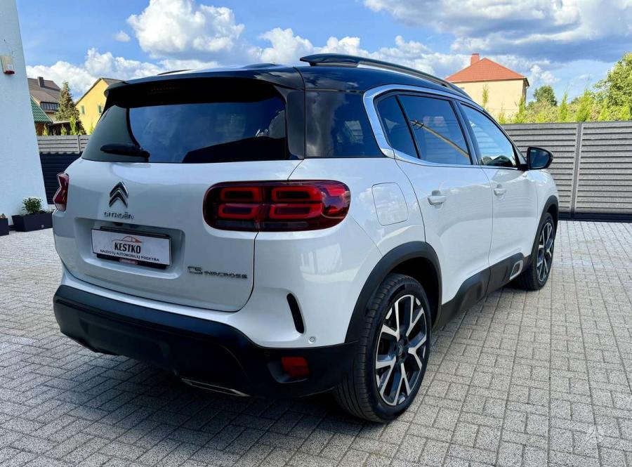 Balts Citroen C5 Aircross 2019 Tauragė, ar dzinēja tilpumu 1.46 L un nobraukumu 185 tūkst. km par 12700 €, foto 6 vietnē AUTOMOTO.COM.LV
