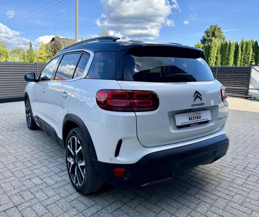 Balts Citroen C5 Aircross 2019 Tauragė, ar dzinēja tilpumu 1.46 L un nobraukumu 185 tūkst. km par 12700 €, foto 8 vietnē AUTOMOTO.COM.LV
