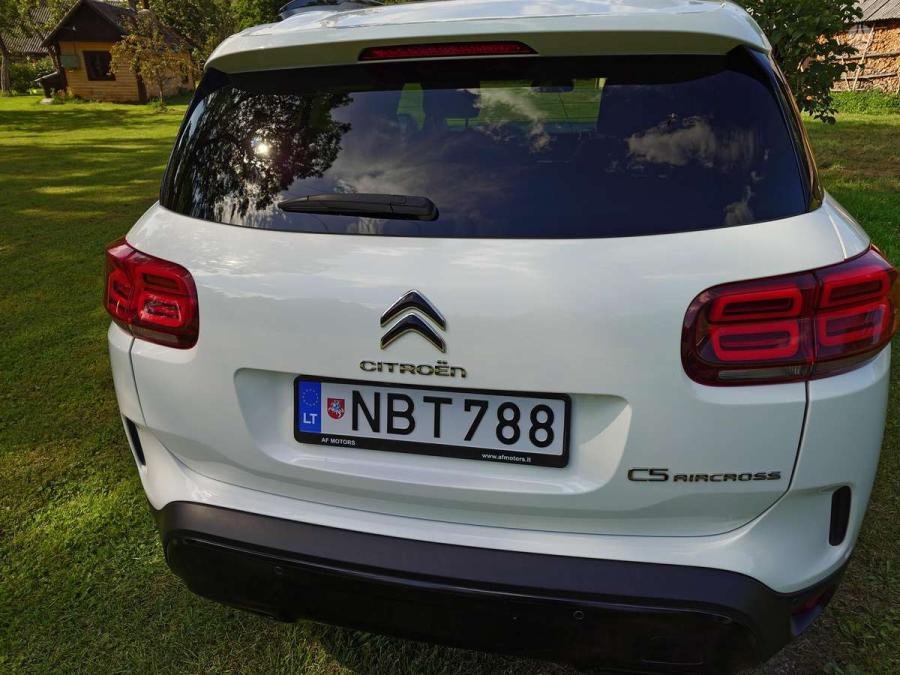 Белый Ситроен C5 Aircross 2019 в Аникщяй, объемом двигателя 2.00 л и пробегом 206 тыс. км за 13900 €, фото 8 на AUTOMOTO.COM.LV