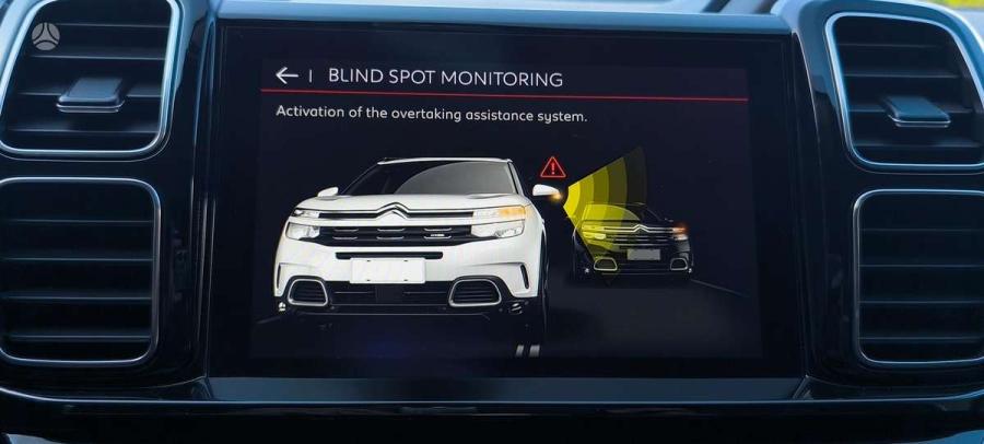 White Citroen C5 Aircross 2019 in Siauliai, with an engine capacity of 1.50 L and mileage of 284 thousand km for 13950 €, photo 23 on AUTOMOTO.COM.LV