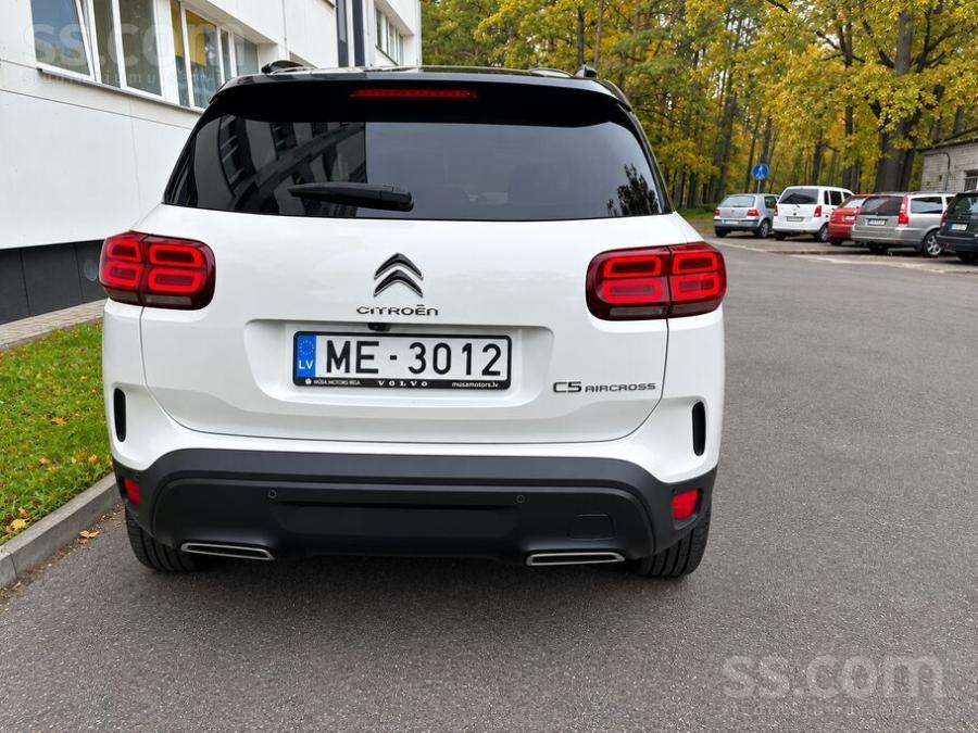 Белый Ситроен C5 Aircross 2019 в Рига, объемом двигателя 1.60 л и пробегом 175 тыс. км за 12390 €, фото 5 на AUTOMOTO.COM.LV
