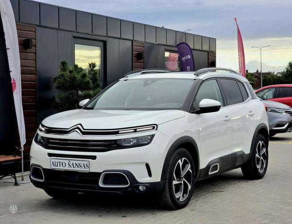 Balts Citroen C5 Aircross 2019 Tauragė, ar dzinēja tilpumu 1.20 L un nobraukumu 190 tūkst. km par 8800 €, foto  vietnē AUTOMOTO.COM.LV