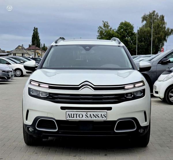 White Citroen C5 Aircross 2019 in Taurage, with an engine capacity of 1.20 L and mileage of 190 thousand km for 8800 €, photo 4 on AUTOMOTO.COM.LV