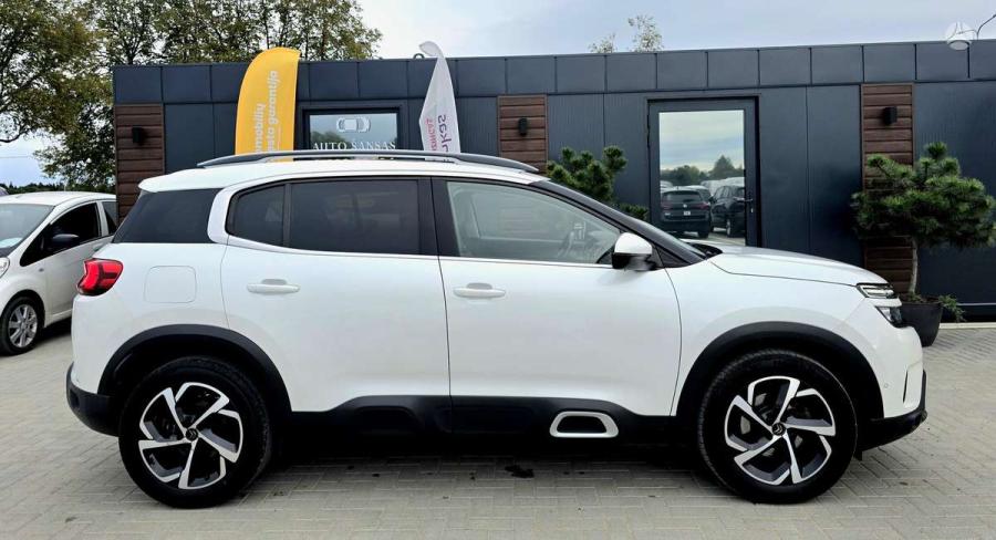 Balts Citroen C5 Aircross 2019 Tauragė, ar dzinēja tilpumu 1.20 L un nobraukumu 190 tūkst. km par 8800 €, foto 7 vietnē AUTOMOTO.COM.LV